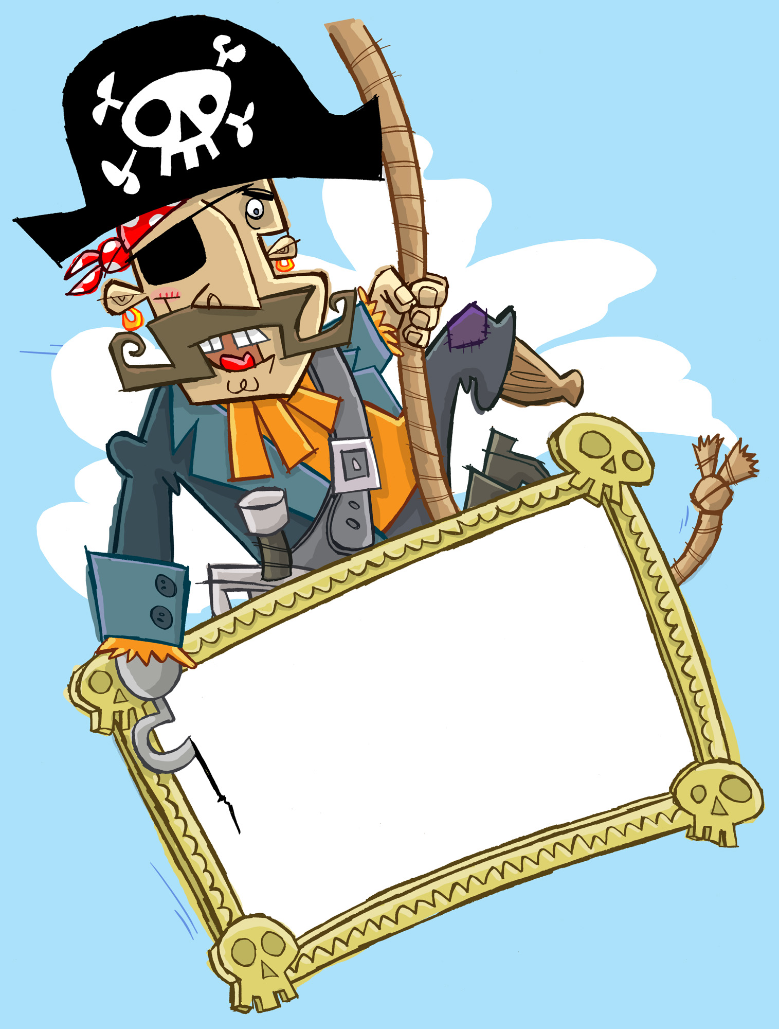 Pirate Frame - CS Jennings